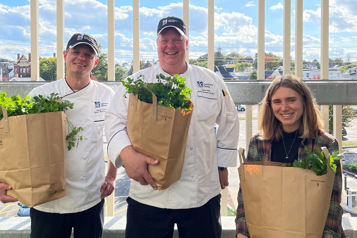 University Dining Ramps Up Local Food | The River Hawk Family Portal